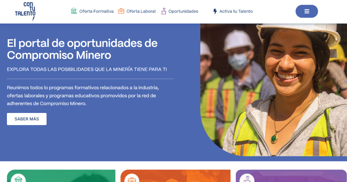 Oportunidades del Ecosistema Minero - Con tu talento